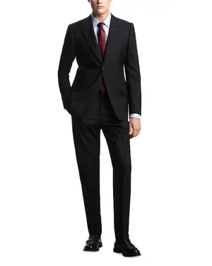 Emporio Armani Textured Cotton Dress Shirt - Multi