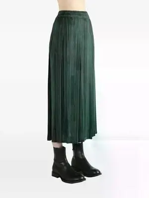 Issey Miyake Pleated Midi Skirt