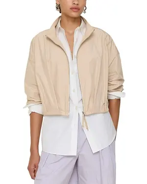 Lafayette 148 New York Pleat Waist Jacket