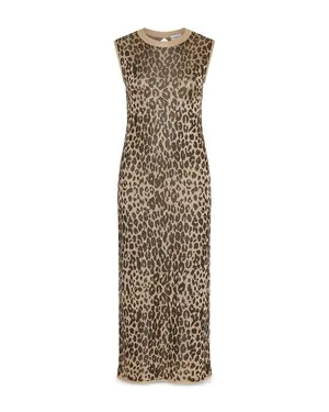 Marella Sleeveless Jacquard Dress