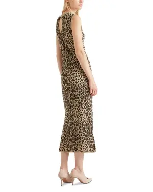 Marella Sleeveless Jacquard Dress