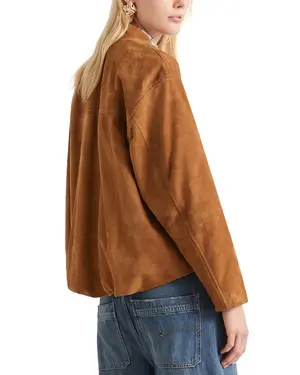 Marella Suede Bomber Jacket
