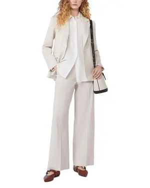 Max Mara Lamine Wool Blazer - Sand