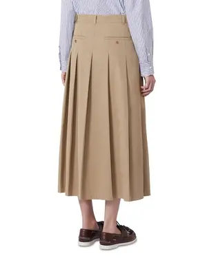 Max Mara Orme Midi Skirt - Hazelnut Brown