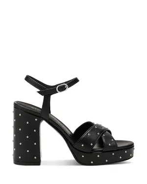 STUART WEITZMAN Dayna Studded Platform Sandals