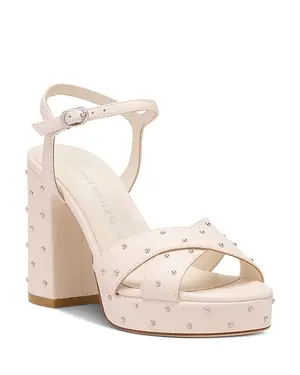 Stuart Weitzman Studded Sandals For Women