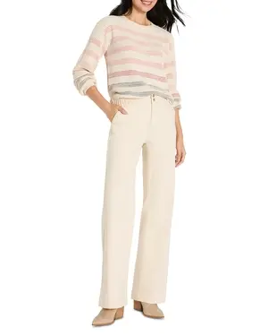 NIC+ZOE Striped Knit Sweater