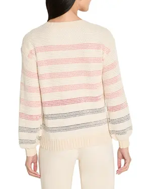 NIC+ZOE Striped Knit Sweater