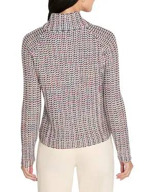 NIC+ZOE Tuck Stitch Color Wheel Jacket