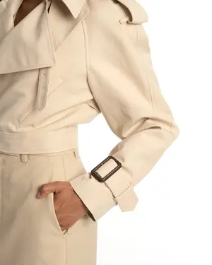 Wardrobe.NYC Drill Perfecto Trench