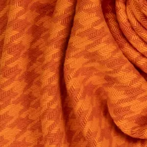 PRINCE OF SCOTS Houndstooth Naturally Weighted Wool Throw