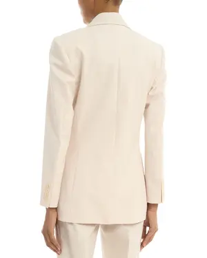 Victoria Beckham Patch Pocket Jacket - Bone