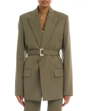 Victoria Beckham Belted Tailor Jacket