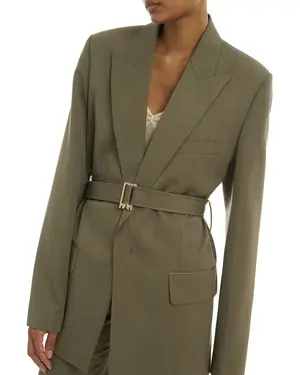 Victoria Beckham Belted Tailor Jacket