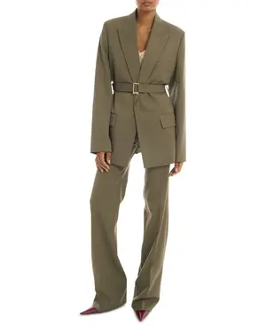 Victoria Beckham Belted Tailor Jacket