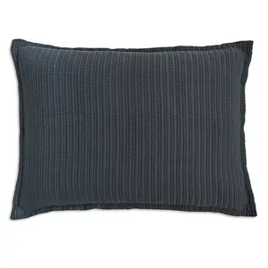 POM POM AT HOME Chatham Matelasse Standard Sham, 20 X 27 - Navy
