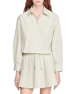 Sandro Striped Tops