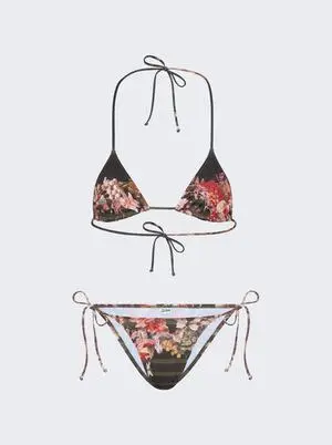 Jean Paul Gaultier String Bikini Set - Khaki