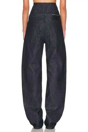 MUGLER Straight Leg Denim Pants