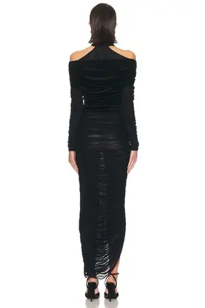 MUGLER Long Sleeve Dress
