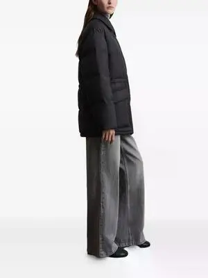 12 STOREEZ Pocket Down Jacket - Black