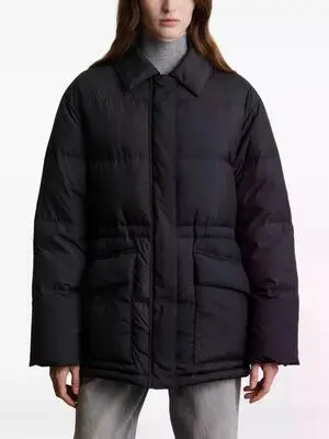 12 STOREEZ Pocket Down Jacket - Black