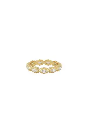 JADE TRAU Maverick Eternity Ring - 18k Gold