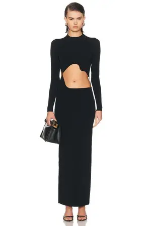 Christopher Esber Maparadita Lattice Separation Dress