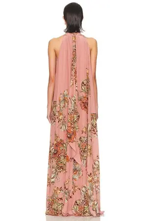 Hemant & Nandita Back Tie Maxi Dress