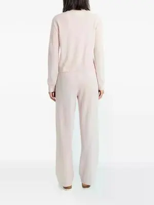 Chinti & Parker Crew-neck Cardigan - Pink