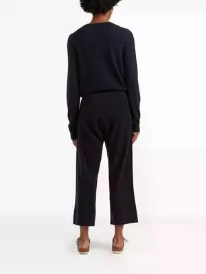 Chinti & Parker Navy Wide-leg Track Pants