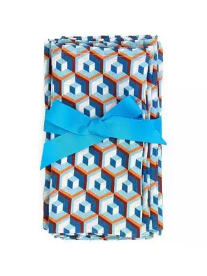 La DoubleJ Geometric Print Bow Accessory