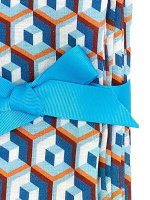 La DoubleJ Geometric Print Bow Accessory
