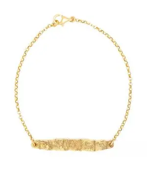 CHRONOS Sterling Silver Bracelet - Gold
