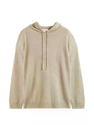 Chinti & Parker Hooded Wool Top - Neutrals
