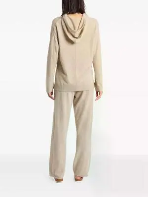 Chinti & Parker Hooded Wool Top - Neutrals
