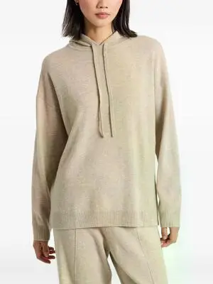 Chinti & Parker Hooded Wool Top - Neutrals