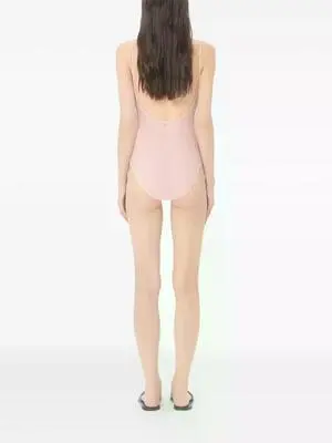 Valentino Garavani Printed One-piece Swimsuit - Pink