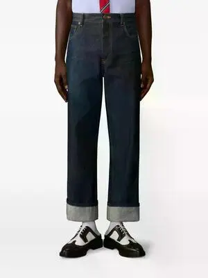 Thom Browne Selvedge-detail Five-pocket Trousers