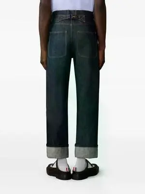 Thom Browne Selvedge-detail Five-pocket Trousers