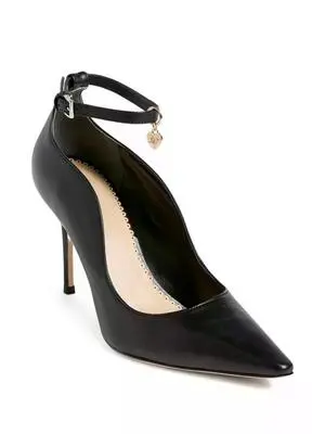 Cinq À Sept Riley Pointed Ankle-strap Pumps