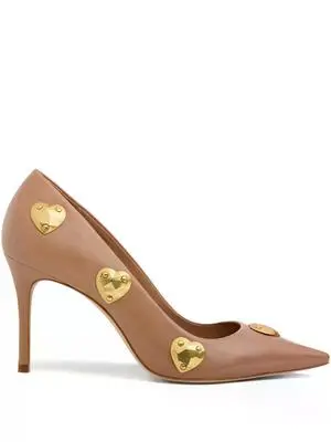 Cinq À Sept Luna Hearts Pumps - Neutrals