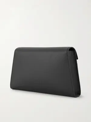 Savette Symmetry Textured-leather Shoulder Bag - Black