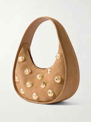 Simkhai Finn Studded Suede Tote