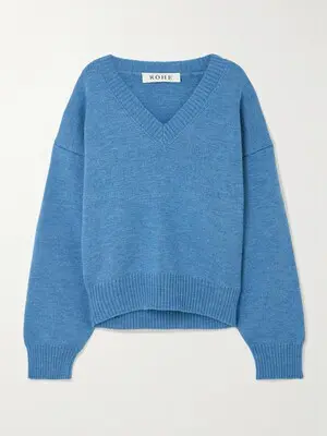 RÓHE Wool V-neck Sweater