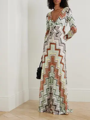 Missoni Crochet-knit Maxi Dress - Multi