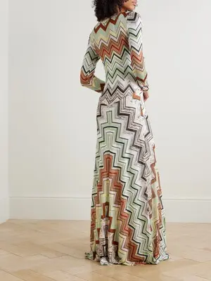 Missoni Crochet-knit Maxi Dress - Multi
