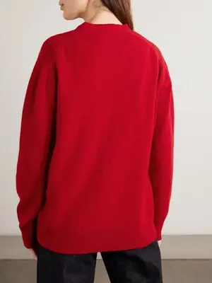 &daughter Ava Wool Cardigan - Red