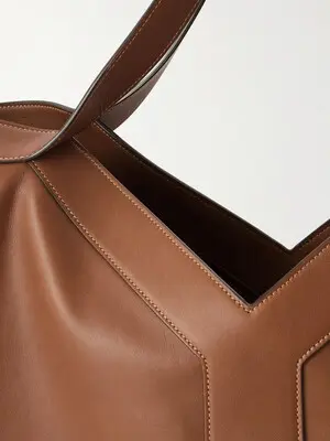 Saint Laurent Marais Leather Tote Bag
