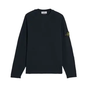 Stone Island Ribbed Wool Nylon Sweatshirt
